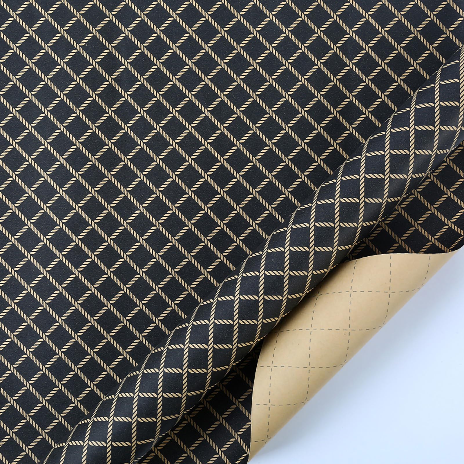 Gift Wrapping Paper Happy Birthday, 6 Geometric Pattern for Men's Gift Wrap, 12 Sheets Pre-cut Man Gift Wrapping Paper, 19.7 X 27.6 Inch， Folded Package, Not rolled