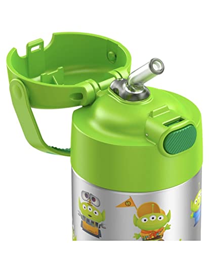 Thermos 12oz FUNtainer with Bail Handle- Green Pixar Toy Story Aliens