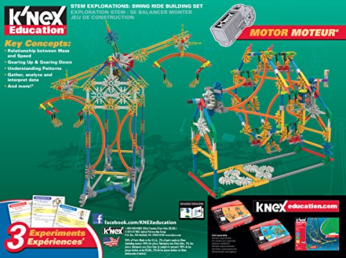 K'NEX Education - STEM Explorations: Swing Ride Building Set, 2 pieces