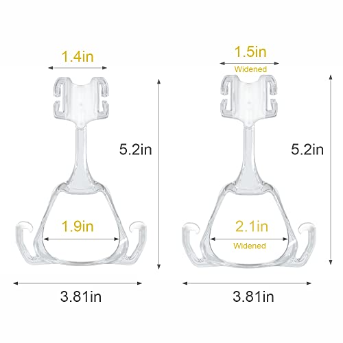 Resmed Mirage Fx Replacement Frame for Mirage fx Nasal mask, Resmed Mirage Fx Headgear Nasal Guard Reuse Breathing Machine Accessory Replacement Fit for Mirage FX Nasal Guard,Standard/Widened