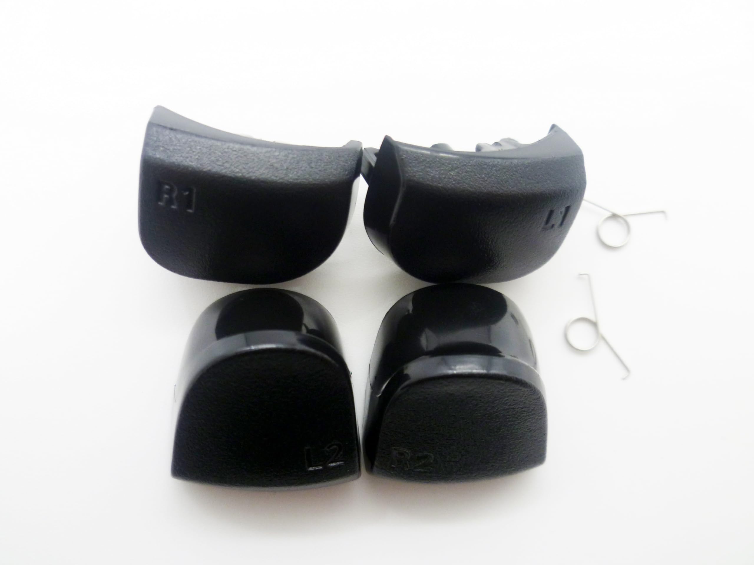 Triggers R1 R2 L1 L2 + Springs Command Buttons Caps Replacement for Sony Playstation 5 PS5 Controller (2pcs)