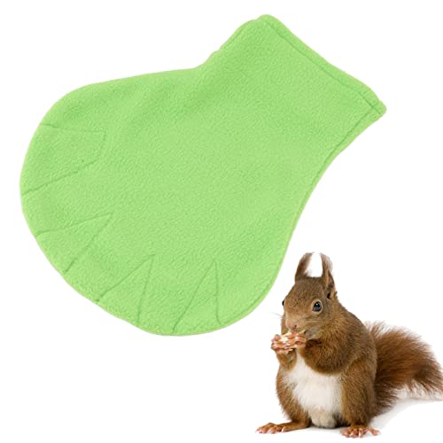 HEEPDD Sugar Glider Bonding Mitt, Bite Resistance Small Animals Bonding Calming Glove for Small Animal Sugar Glider Hedgehog Green