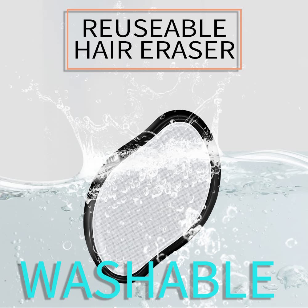 Crystal Hair Eraser, Crystal Hair Remover with Nano-Microparticles Effective Painless Magic Hair Remover for Arms Legs Back