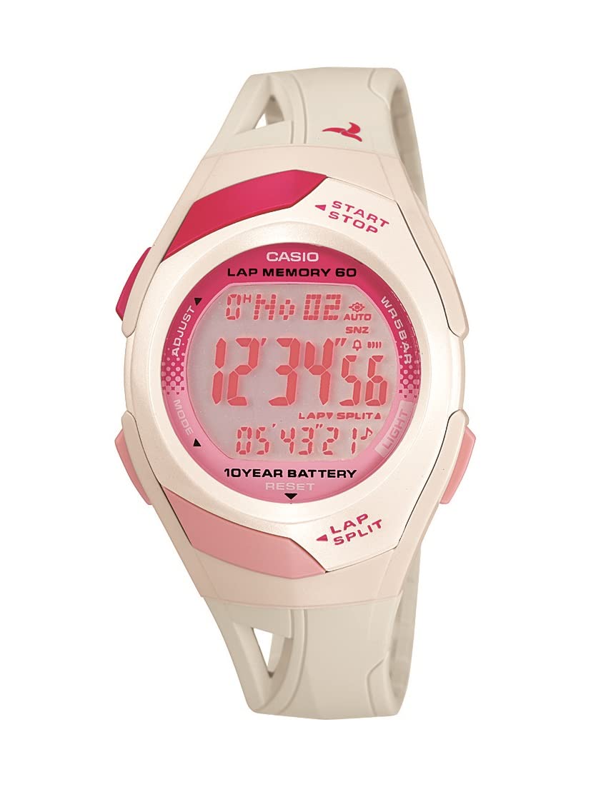 Casio STR300-7 Sports Watch - White, standard