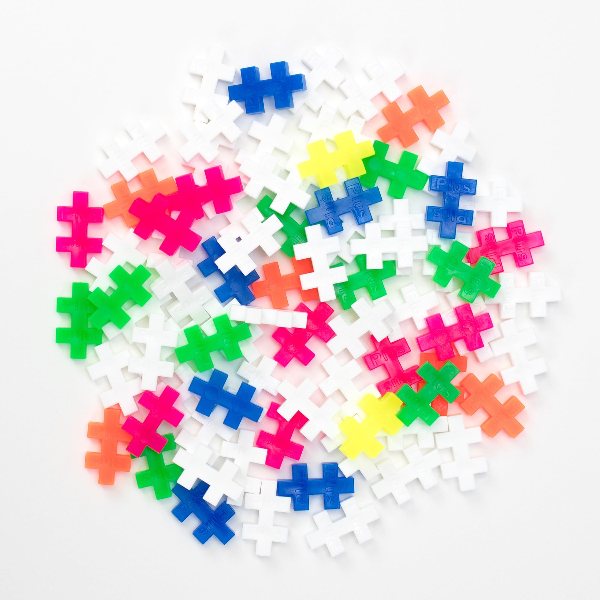 Plus Plus 3D Figure Building Block Set, Fun Stem Toys for Kids, 70 Interlocking Pieces - Unicorn Mini Maker Tube