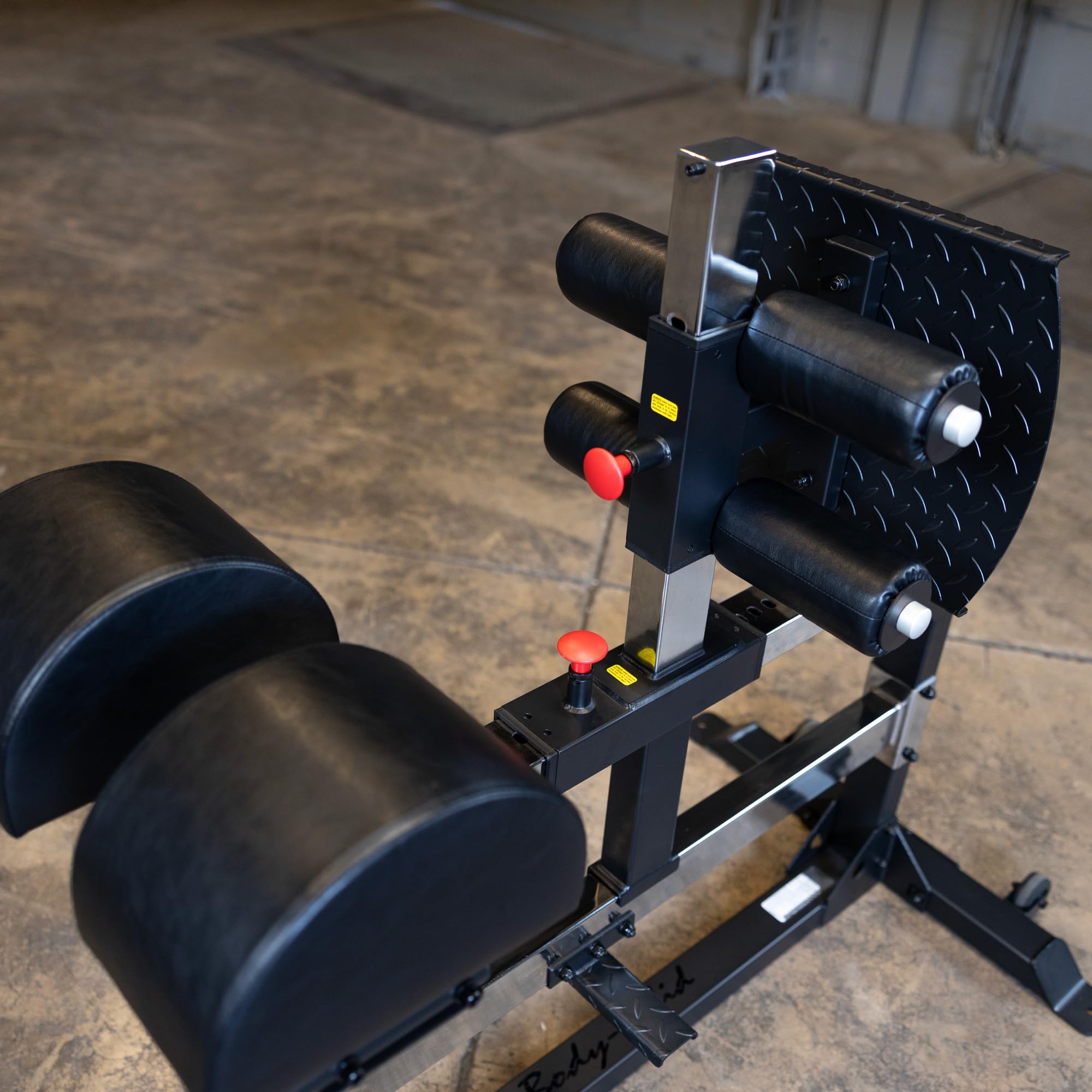 Body-Solid (SGH500B) Glute and Hamstring Machine for Weight Training, Home and Commercial Gym - Versatile Lower Body Gym Equipment for Strength Training