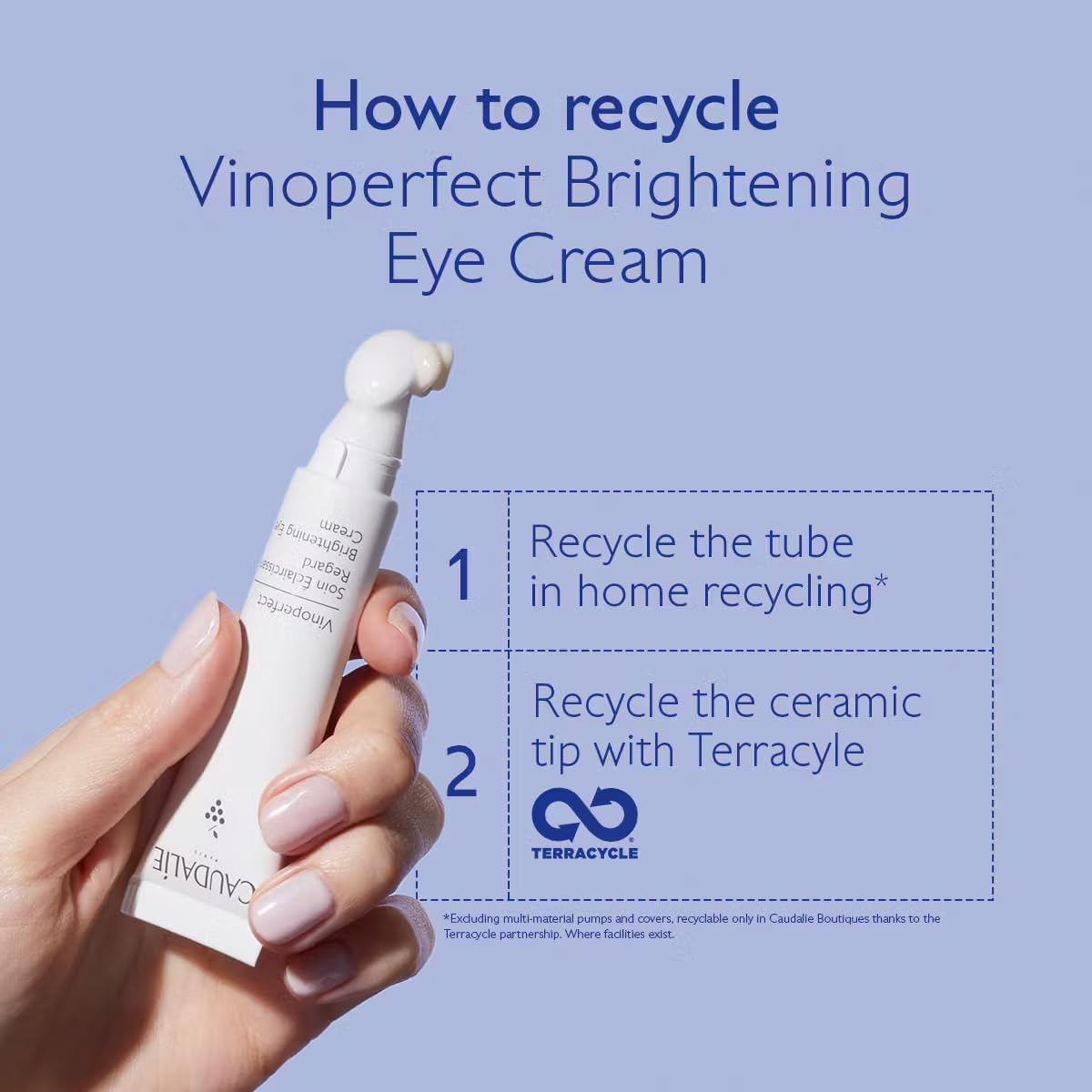 Caudalie Vinoperfect Dark Circle Brightening Eye Cream with Niacinamide - Visibly Brightens, Evens Under-Eye Texture and Hydrates the Eye Contour