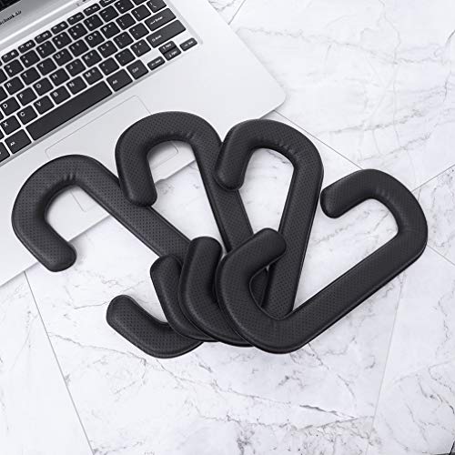 Hemobllo VR Face Cushion- 2 Pcs VR Cover Foam Replacement Eye Mask VR Face Cushion PU Leather Soft Memory Foam Pad Compatible with HTC Vive VR (Random Thickness: 6mm/ 11mm)