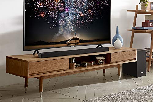 Samsung 2.1 Soundbar HW-R450 with Wireless Subwoofer, Bluetooth Compatible, Smart Sound and Game Mode, 200-Watts