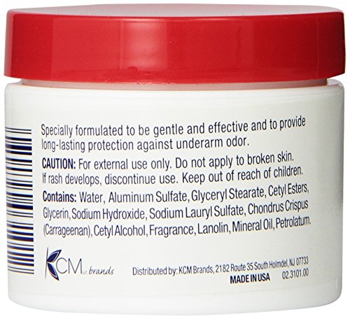 Tussy Deodorant Cream, 1.7 Ounce (Pack of 6)