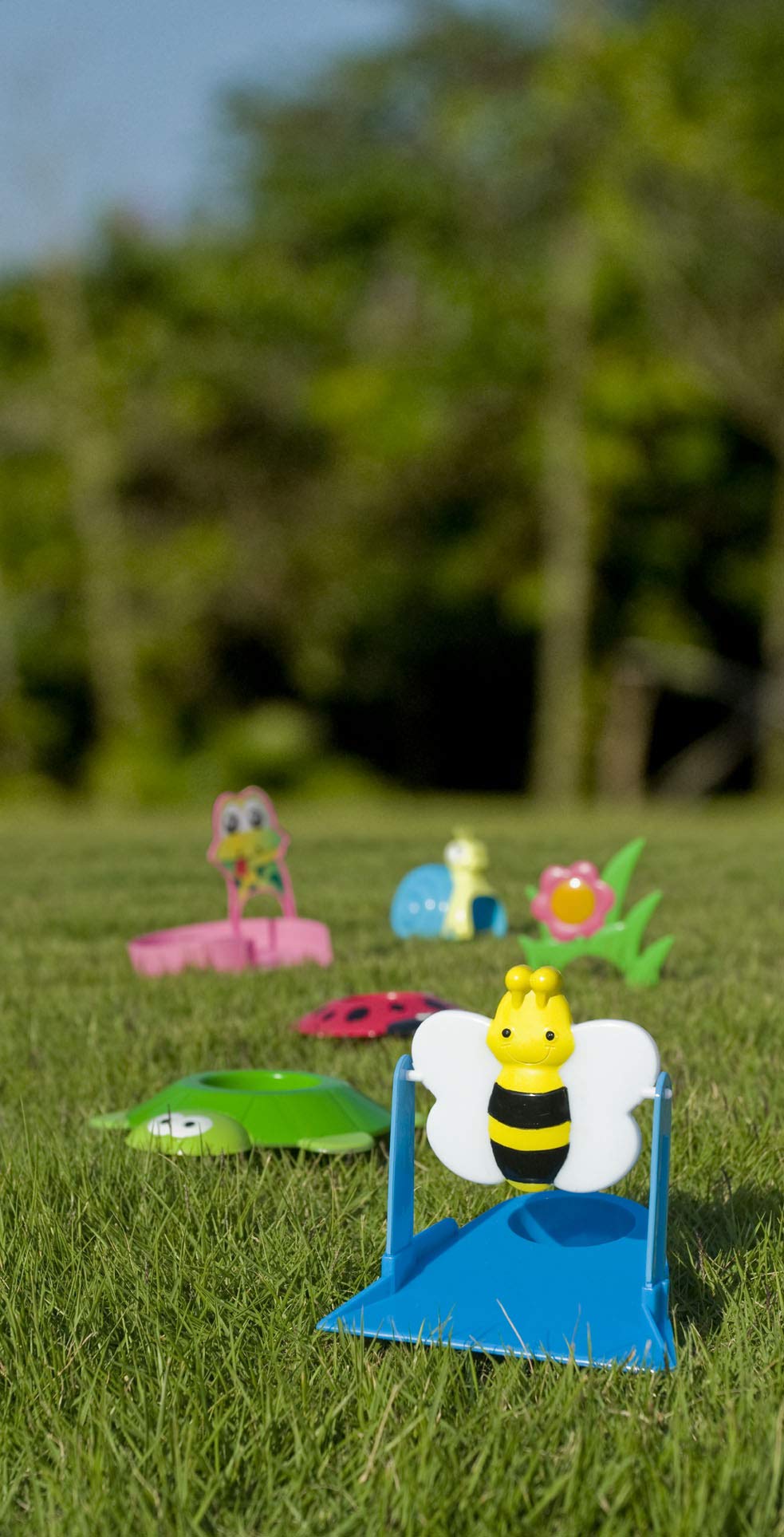 Party Hurray Children Golf Set, w/Golf Clubs, Practice Holes, Floral/Animal Obstacles, Golf Balls