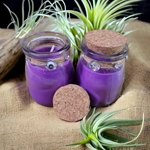 Candle for Saint Lazarus Set of 2 (Vela para San Lazaro set de 2).