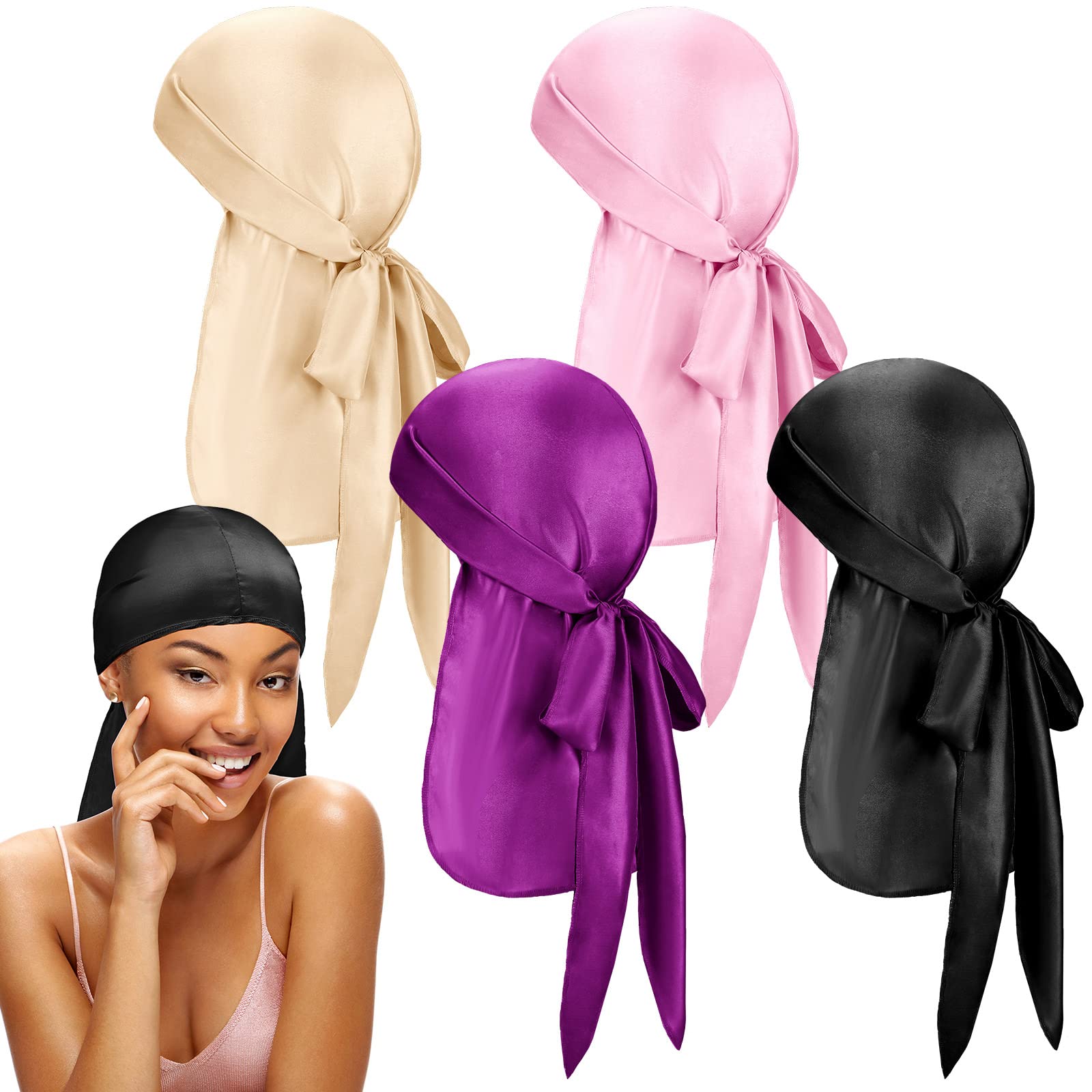 C (Black, Purple, Light Pink, Champagne Gold)