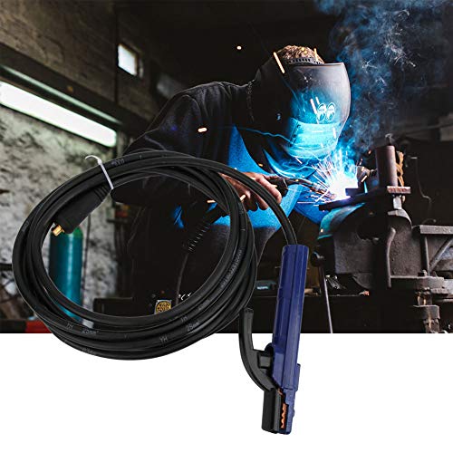 Fafeicy 300A Electrode Holder, Welding Rod Stick Clamp with 25mm2 4m Cable Fit for MMA ARC Welder Used in Shipyard, Welding And Cutting Accessories