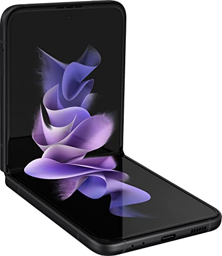 Samsung Galaxy Z Flip 3 5G 128GB Black Locked to T-Mobile (Renewed)