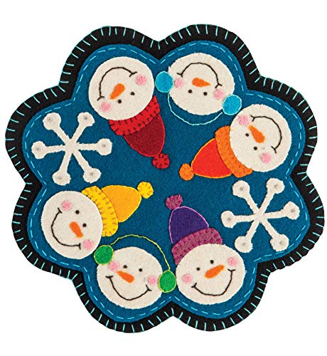Kim Schaefer’s Calendar Candle Mats: Appliqué 12 Months of Fast, Fun & Fusible Wool Projects