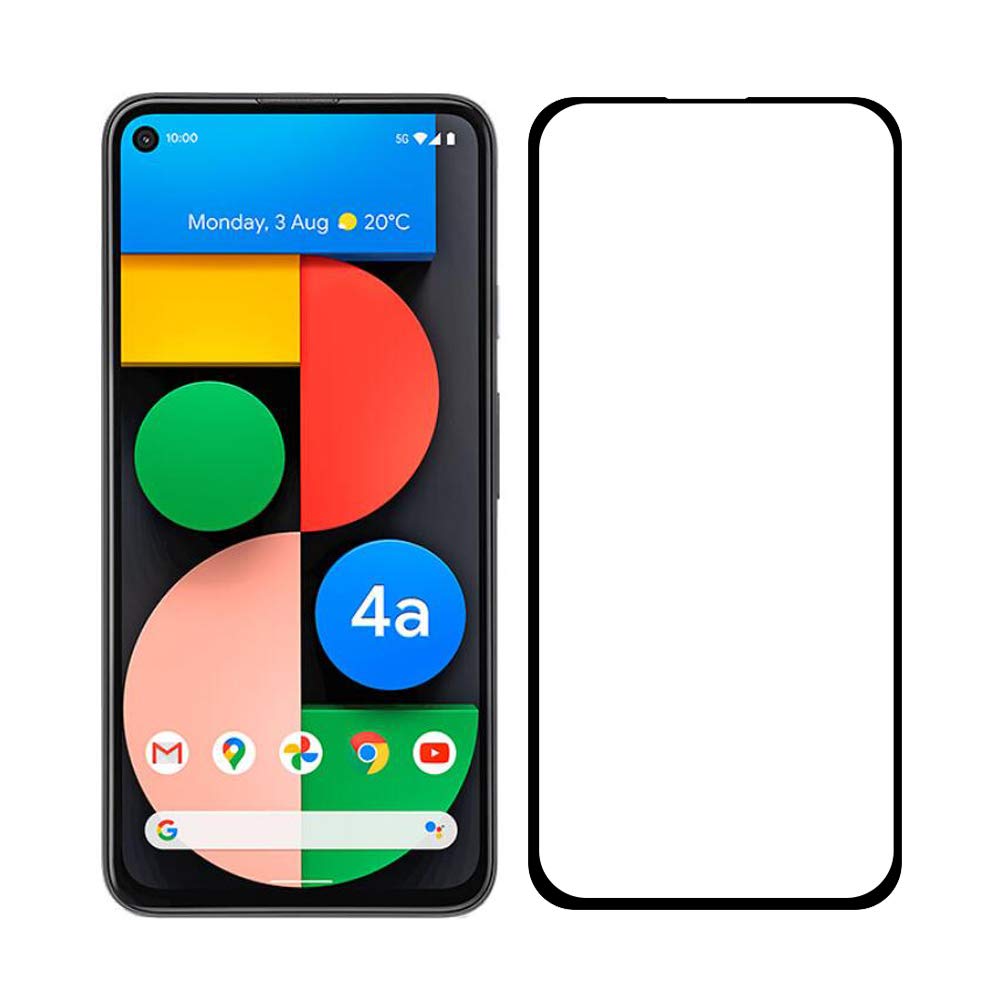 VIESUP [2 Pack High Clear Anti-sctratch Full Coverage Screen Tempered Glass for Google Pixel 4A 5G 6.20 inch