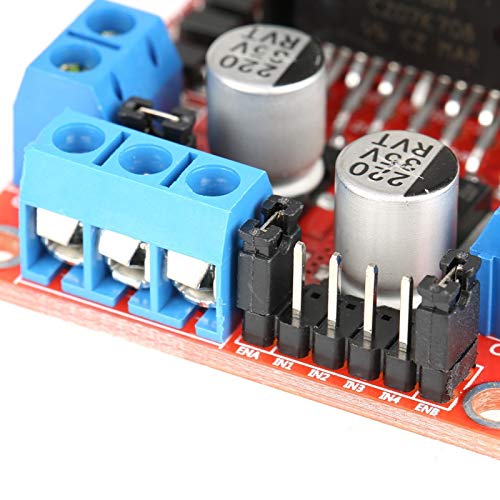 DAPERCI Micro Motors Stepper Motor Driver, Strong Driving Ability Anti-Interference Stepper Motor Driving Module, 2A for Stepper Motor Smart Car Robot Mechanical Tools