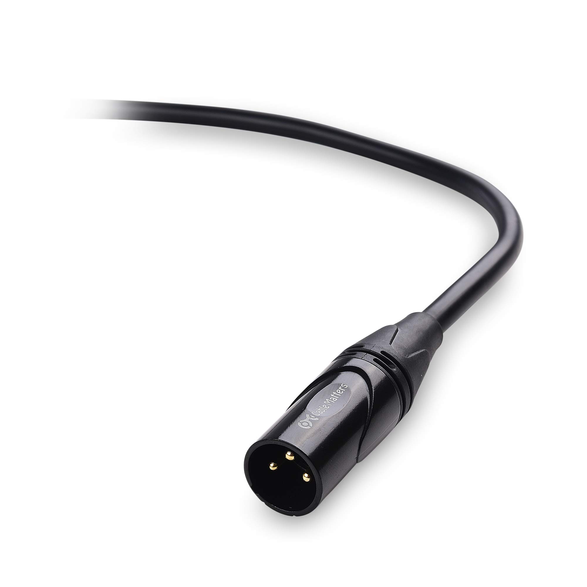 Cable Matters Unbalanced XLR to RCA Cable/Male to Male XLR RCA Audio Cable - 6 Feet