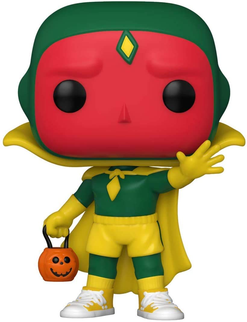 Vision Halloween Pop #716 Pop TV: Wanda Vision Vinyl Figure (Bundled with EcoTek Protector to Protect Display Box)