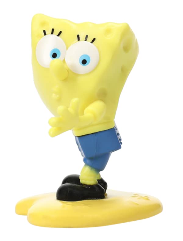 Hot Wheels Bob Under Water Van Spongebob Squarepants Bubble Character Truck Bundled with Patrick Star car + Cartoon Theme Mini Figures Underwater Bikini Bottom Fun 4 Items!, Yellow