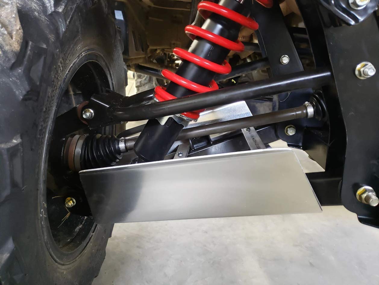 PBR Products compatible with Honda Pioneer 700 Front and Rear A-Arm Guards/skid plates For 2017-2025