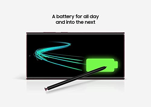SAMSUNG Galaxy S22 Ultra Smartphone, Android Cell Phone, 256GB, 8K Camera & Video, Brightest Display, S Pen, Long Battery Life, Fast 4nm Processor - T-Mobile (Renewed) (Phantom Black)