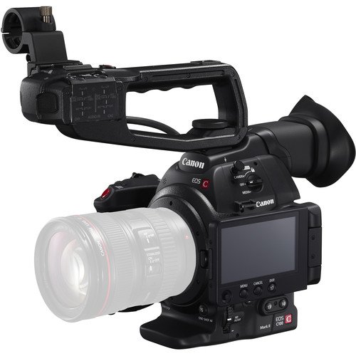 Canon EOS C100 Mark II Cinema EOS Camera 0202C002 with Dual Pixel CMOS AF (Body) - (International Version) (Renewed)