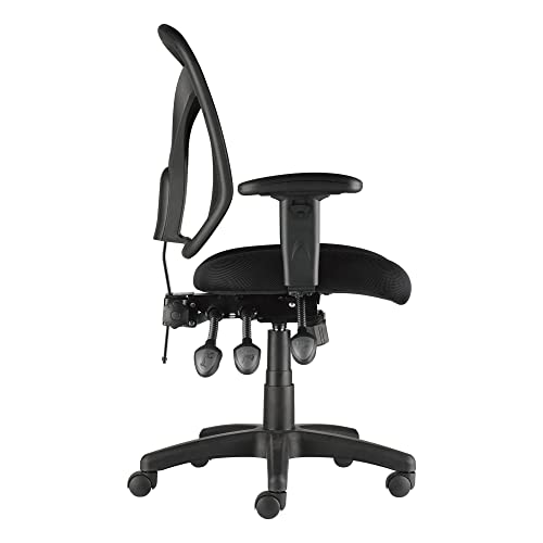 RealspaceĀ® MFTC 200 Multifunction Ergonomic Super Task Chair, Black