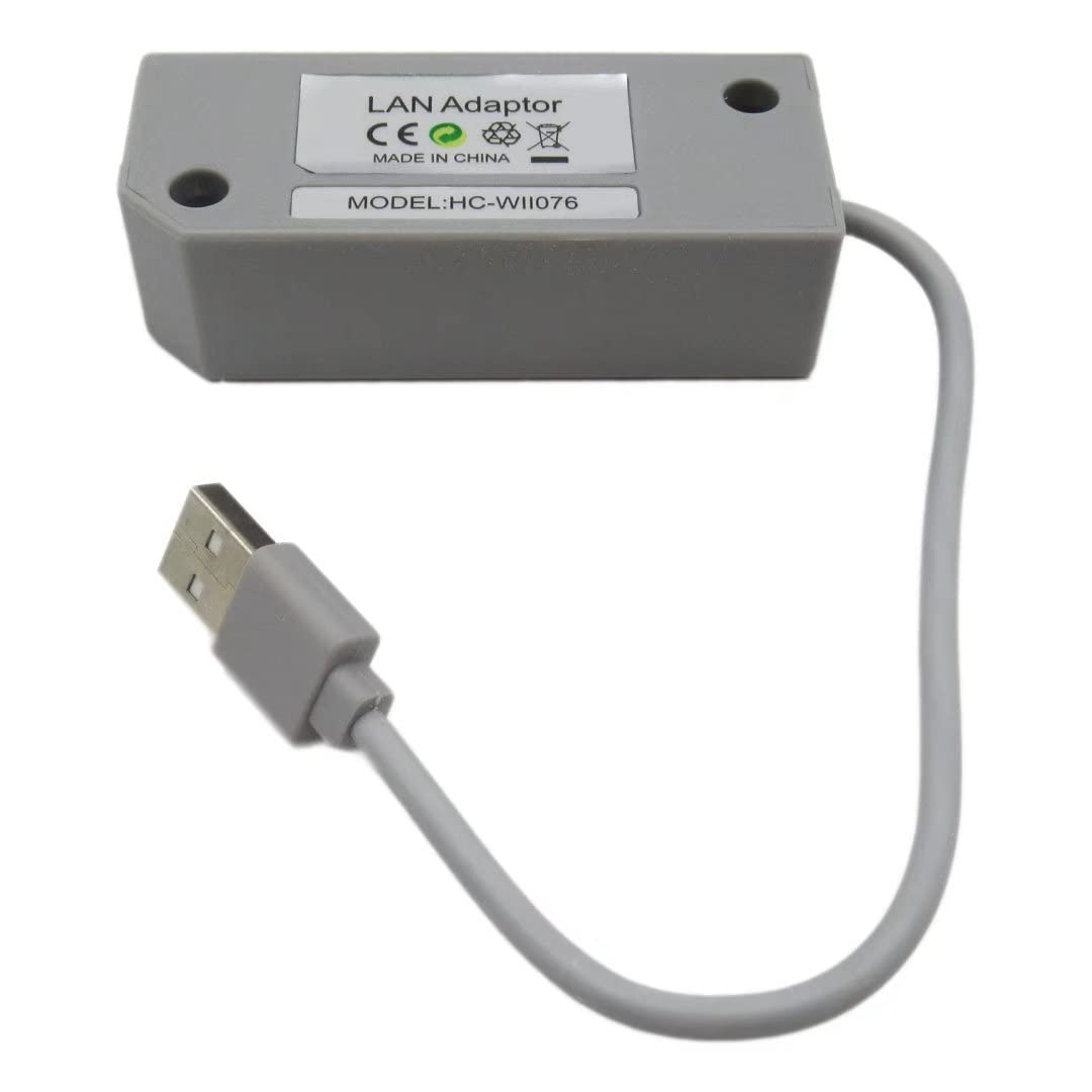 USB 10/100Mbps Ethernet Network Adapter for Nintendo Wii/Wii U/Switch