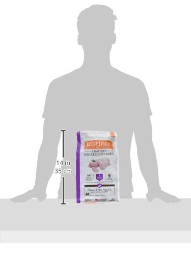 Instinct Limited Ingredient Diet Grain Free Recipe with Real Rabbit Natural Dry Cat Food, 4.5 lb. Bag