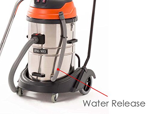 Farag Janitorial Industrial Vacuum Cleaner Wet/Dry - 2 Motors - 21 Gallon JM773