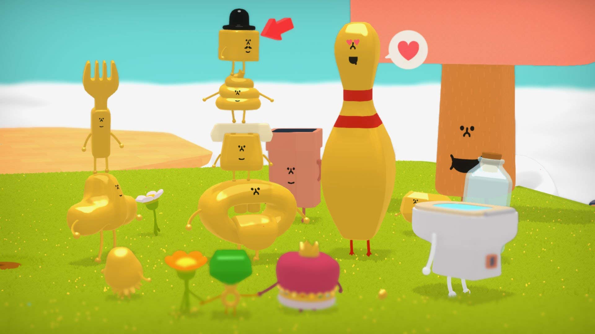 Wattam - Sushi Variant Cover - PlayStation 4