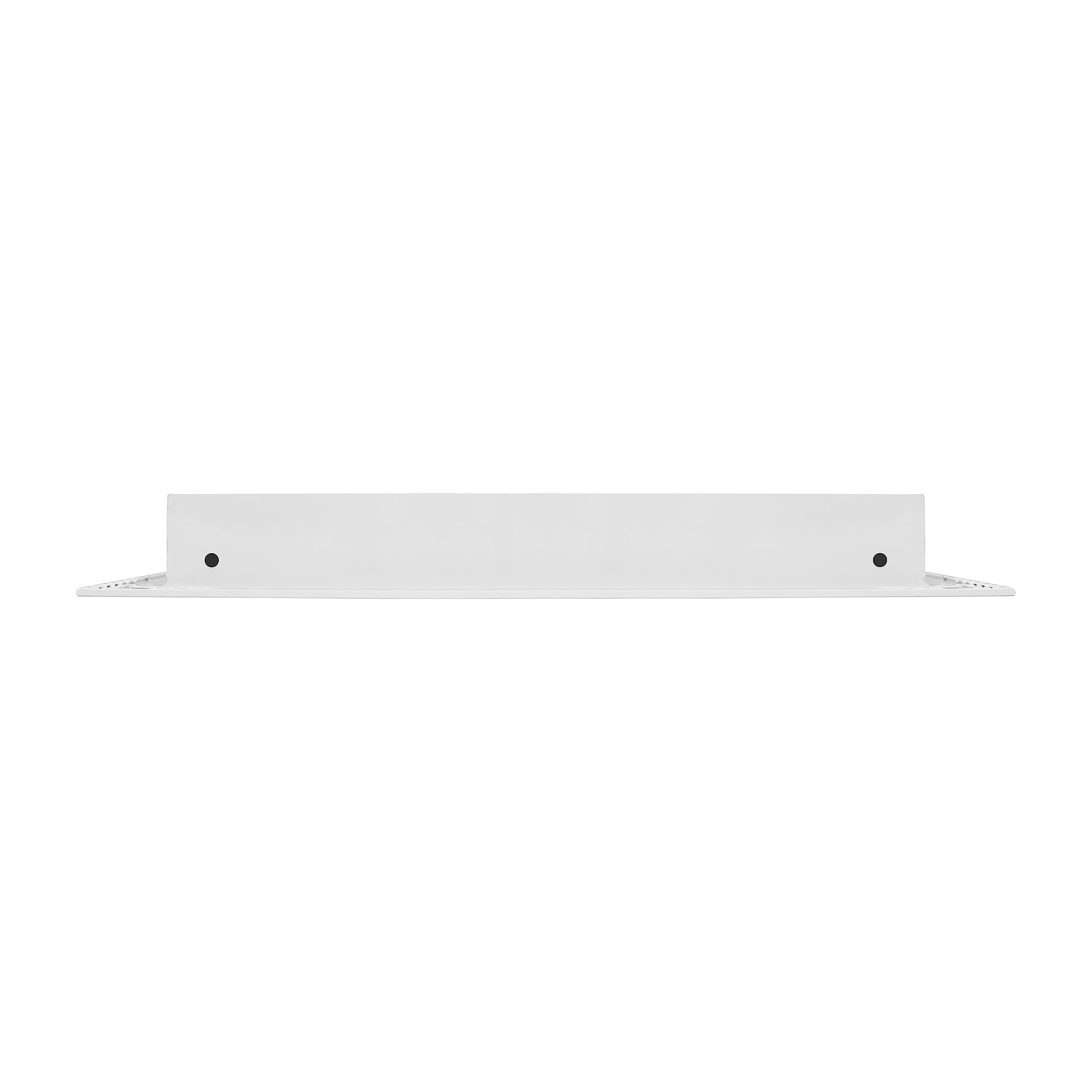 BUILDMART - 14x14 Modern AC Vent Cover - Decorative White Air Vent - Standard Linear Slot Diffuser - Register Grille for Ceiling, Walls & Floors - Texas Buildmart
