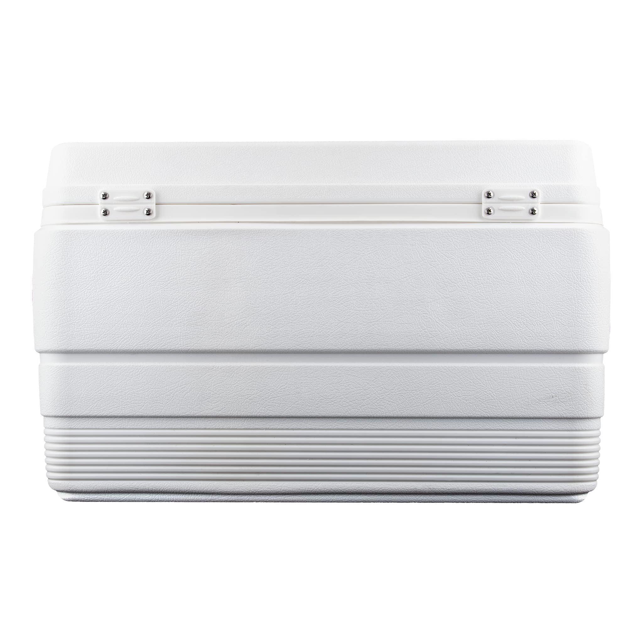 NeverBreak Parts - 2 Pack White Igloo Cooler Hinges Replacement with Screws | High Strength Igloo Cooler Replacement Parts | Igloo Parts kit for ice chests