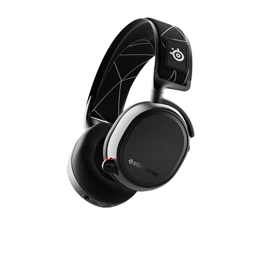 SteelSeries Arctis 9 Dual Wireless Gaming Headset ā Lossless 2.4 GHz Wireless + Bluetooth ā 20+ Hour Battery Life ā For PC, PS5, PS4, Bluetooth,Black