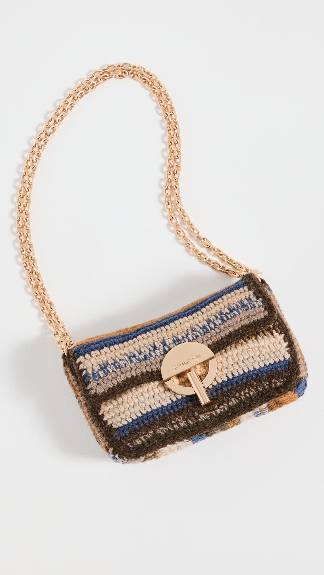 Vanessa Bruno Women's Laine Nano Bag, Multi Biscuit, One Size