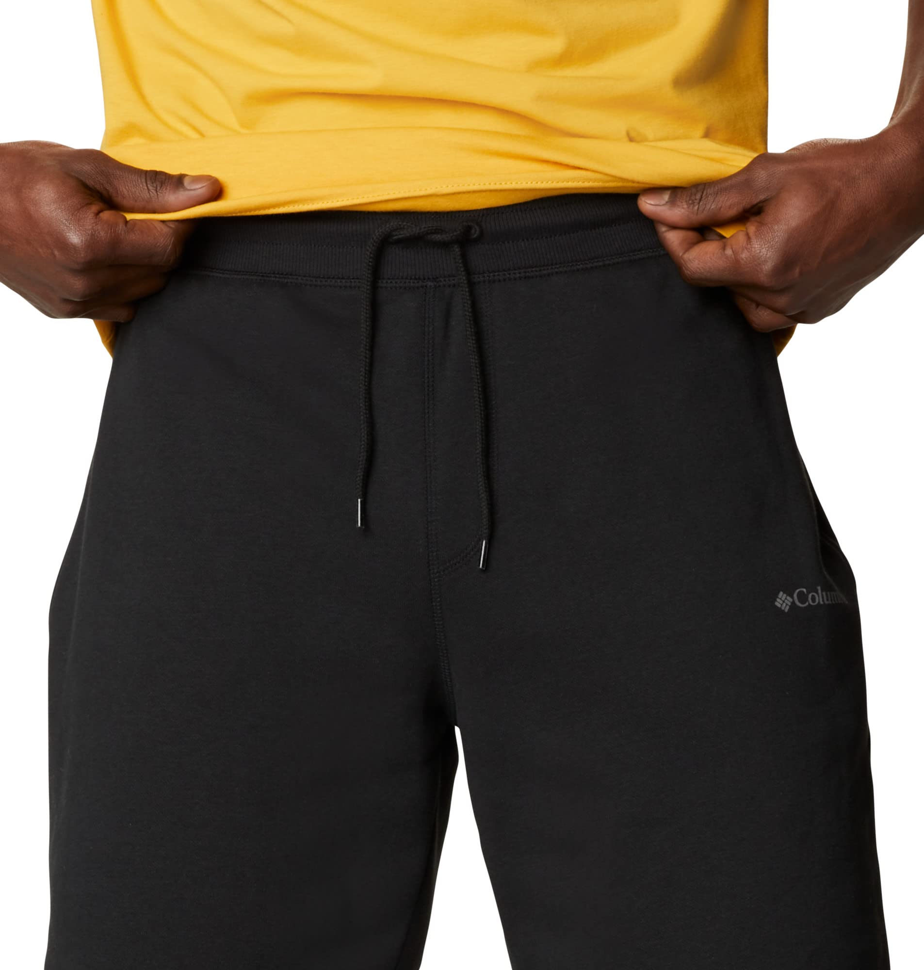 Columbia Men's Logo Fleece Short, Black, Medium x 8