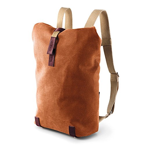 Brooks England Pickwick Day Pack, Goose Beak/Maroon, Small/12 L