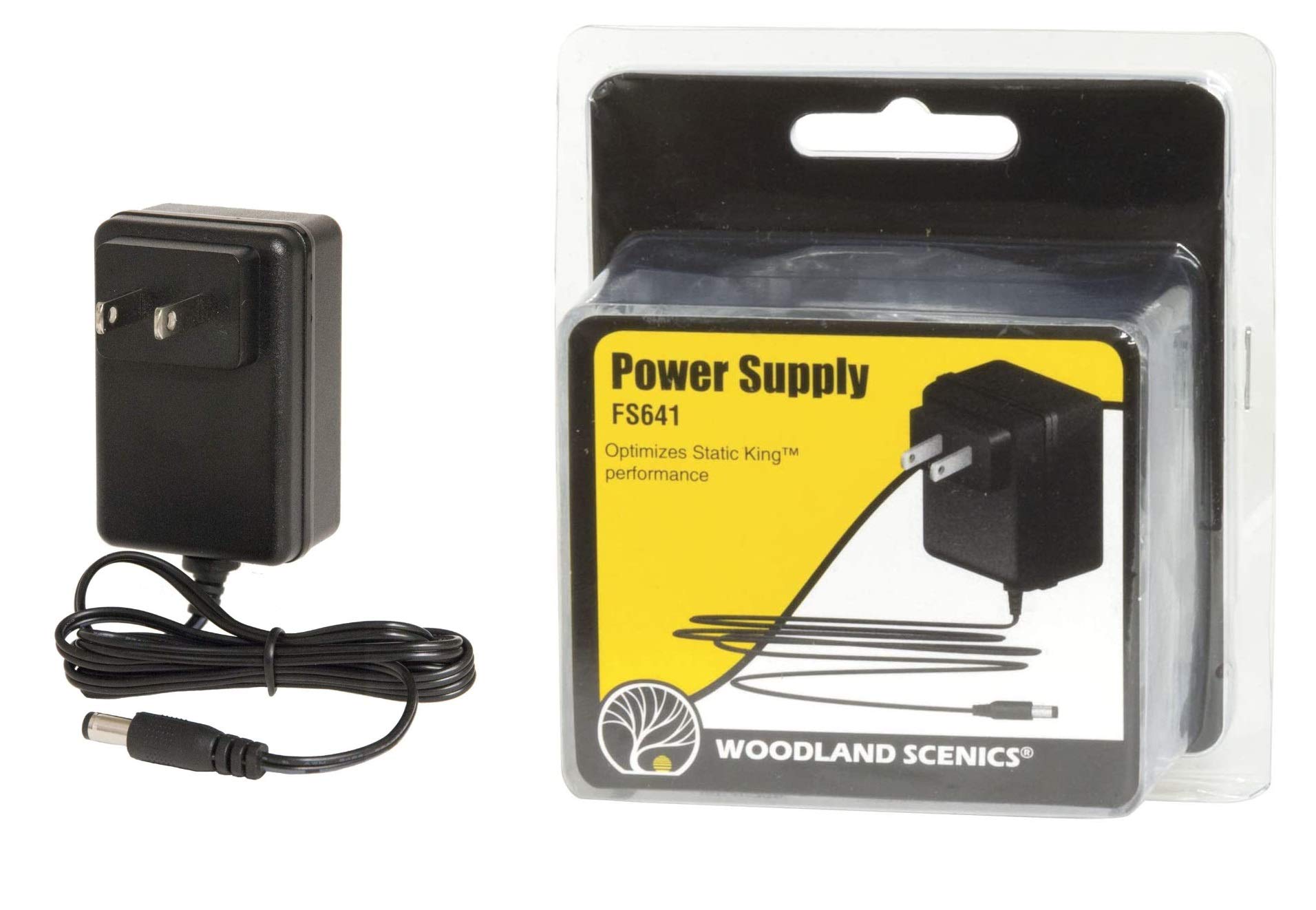 Woodland Scenics Static King FS639 and Power Supply FS641 with Make Your Day Curved Tweezers