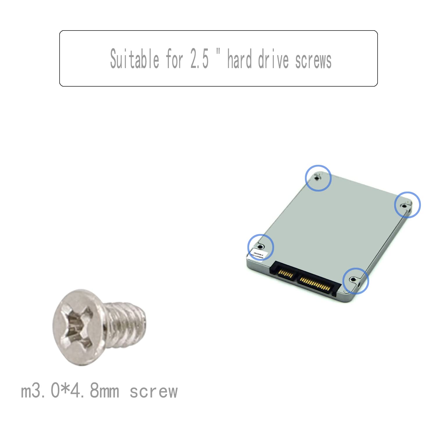 m.2 Screws Kit,PCIe NVMe M.2 SSD Mounting Screws ,Multi-Specification Hard Disk mounting Screws