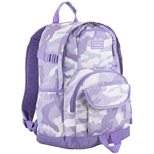 Eastsport Multi-Purpose Millennial Tech Backpack - Purple Camo