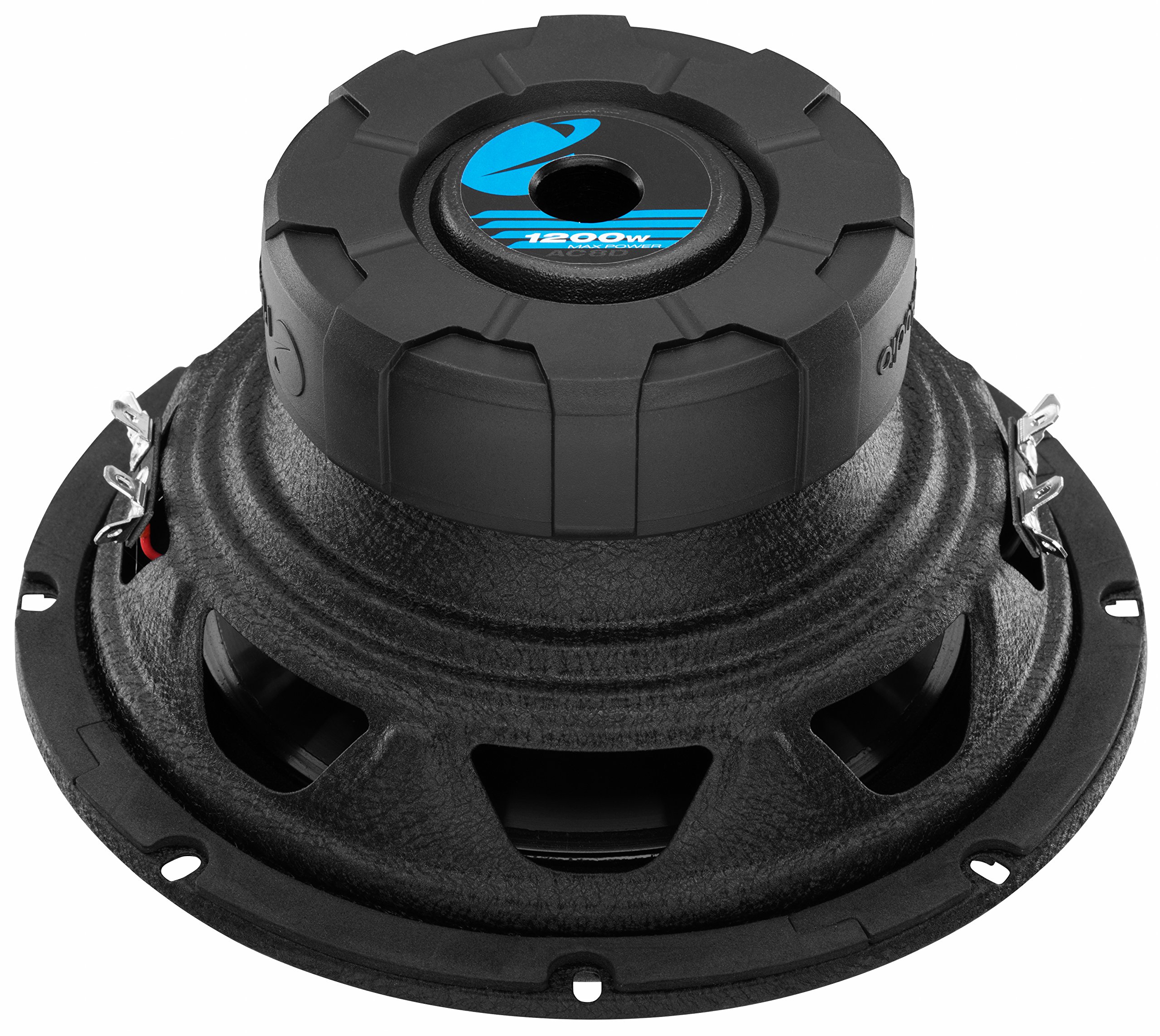 Planet Audio AC8D Anarchy Series 8 Inch Car Subwoofer - 1200 Watts Max, Dual 4 Ohm Voice Coil, Sold Individually, Hook Up to Amp