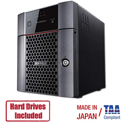 BUFFALO TeraStation 3410DN Desktop 12 TB NAS Hard Drives Included