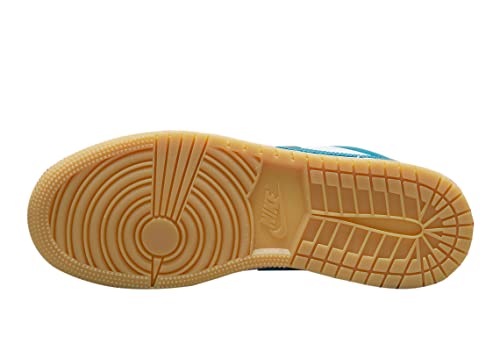 Jordan Big Kid's 1 Low SE Barcelona Cyber Teal/Cyber Teal-White (DM0589 400) - 4