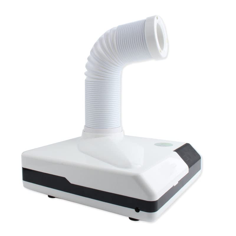 Dental/Nail Art Vacuum Cleaner with 360° Retractable Swivel Suction Tube with LED Lighting Dental/Nail Art Tool/Desktop Dusting Tool