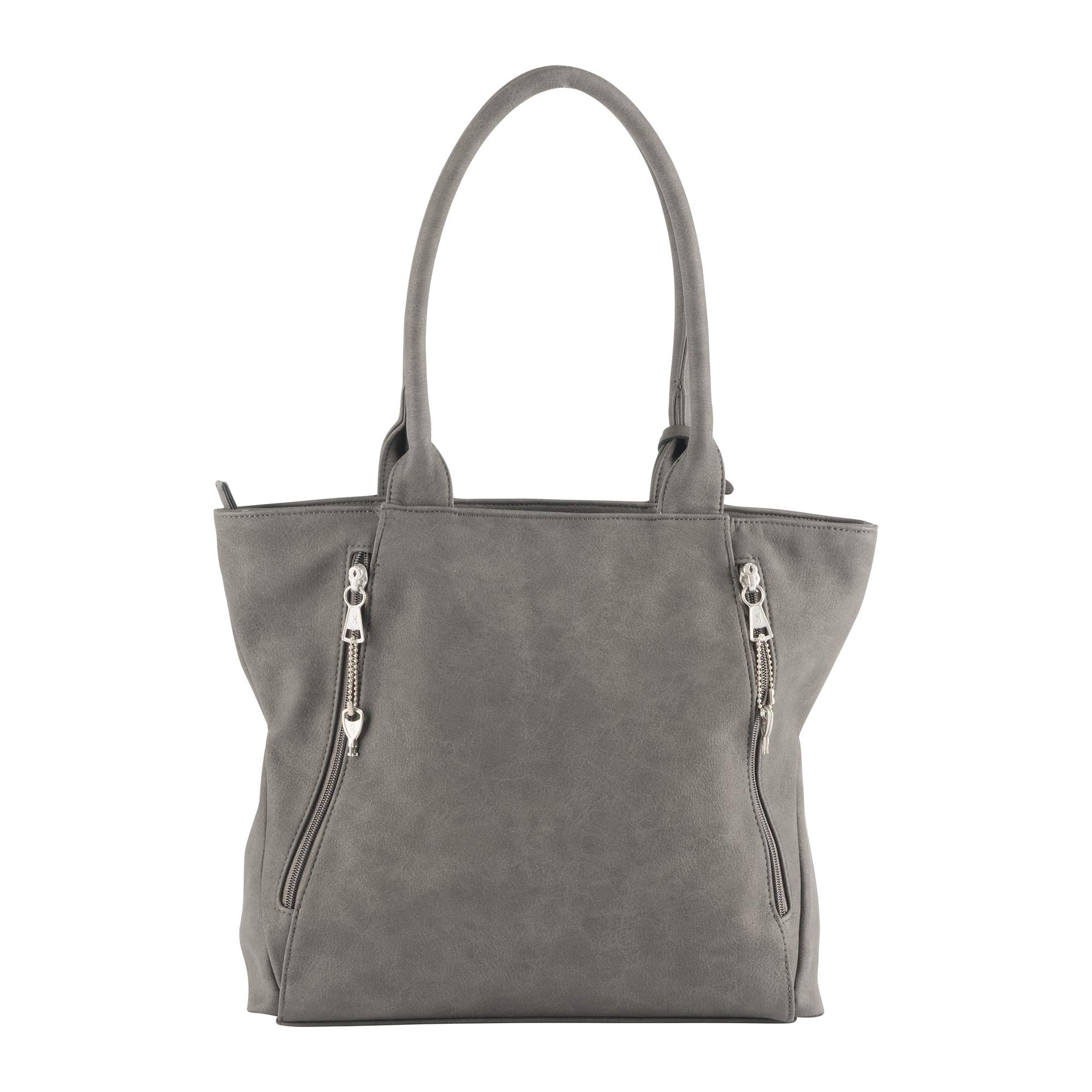 Browning Concealed Carry Purse, Premium Holstered Handbag with Safety Locking Option, Alexandria (Charcoal)