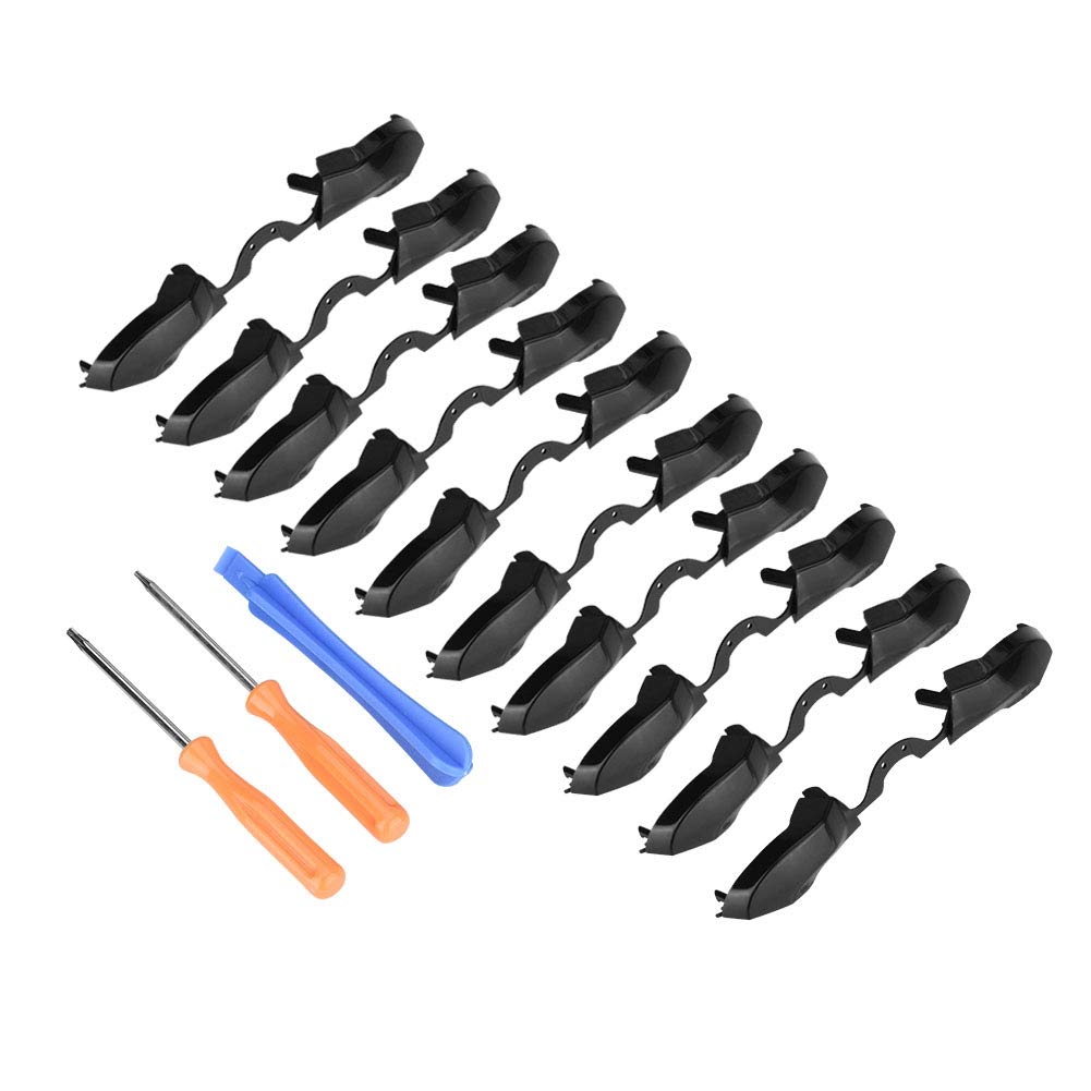 Qiilu Compatible Upgraded Bumpers Replacement Parts Replacement Custom Bumper Buttons Kit Compatible with One Elite with Screwdriver