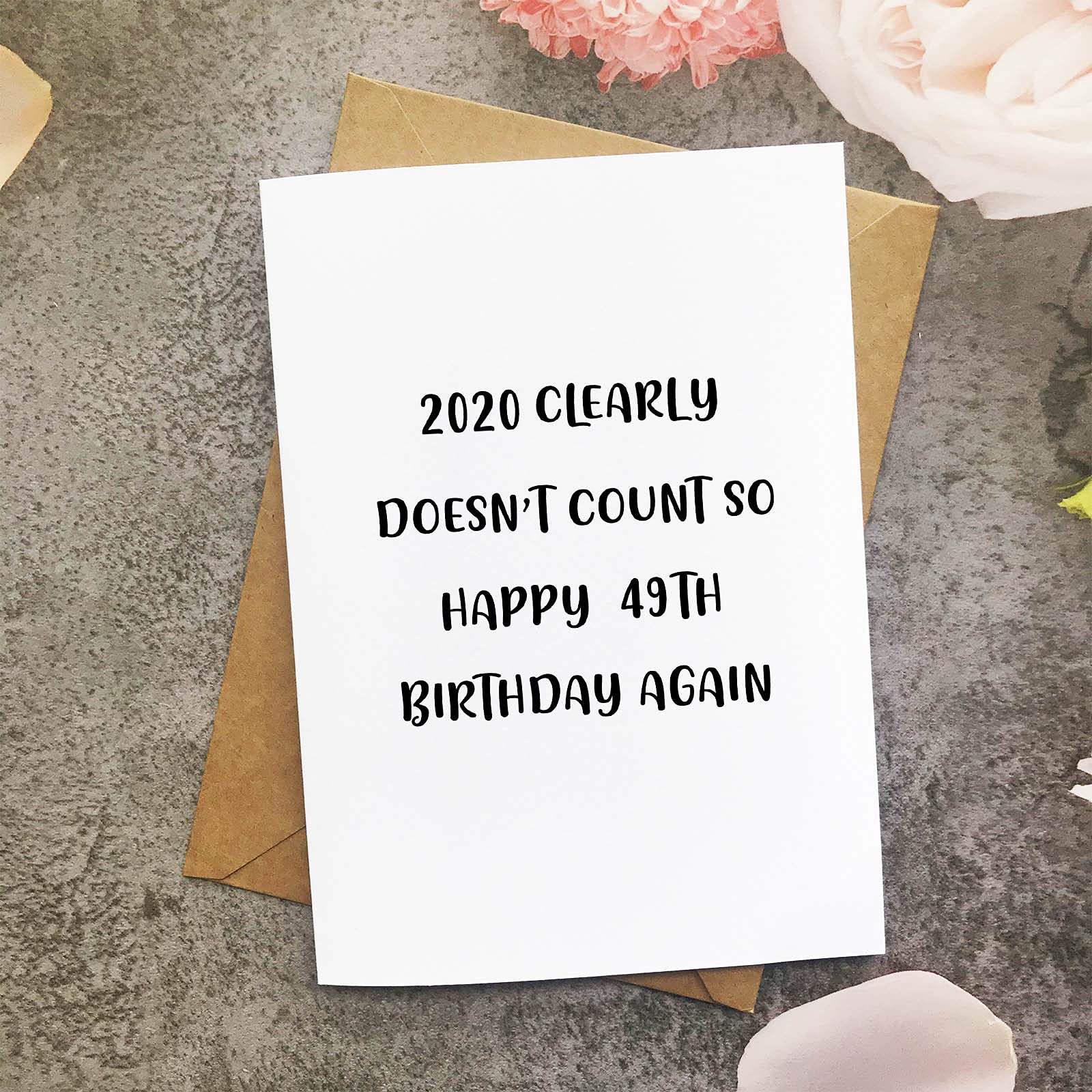 MAGJUCHE Funny 50th Birthday Card For Men And Women, Joke 50 Years Birthday Gift For Friend