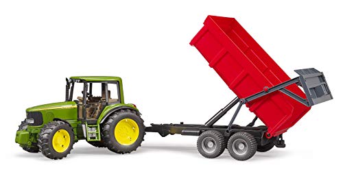 Bruder 09820 John Deere 6920 with Tipping Trailer